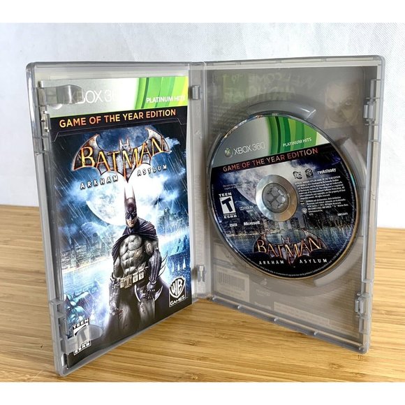 Video Games & Consoles | Batman Arkham Asylum Goty Ph Microsoft Xbox 36 ...